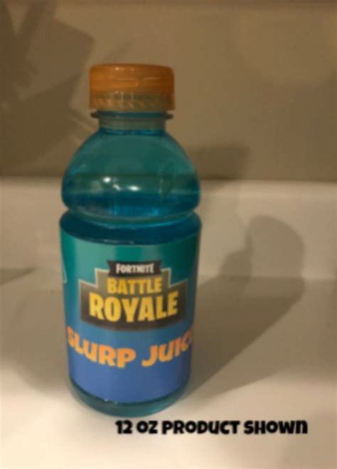 Jus De Slurp Fortnite Imprimable Gatorade étiquette Parfait Etsy