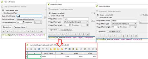 Qgis Update Polygon Layer With Summarized Areas From Other Polygon