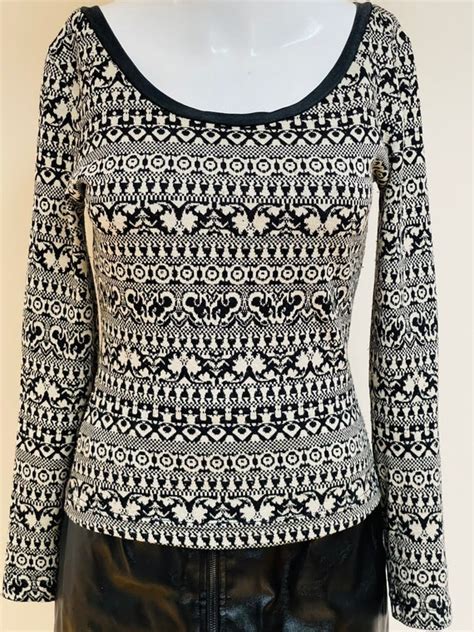 1980s Fair Isle Pullover Sweater Nordic Vintage Snow Gem