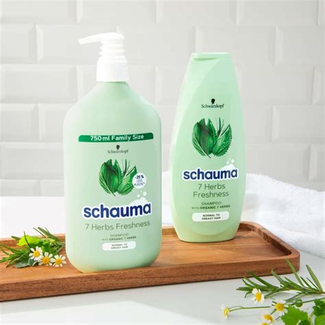 Schwarzkopf Schauma 7 Herbs Herbal Shampoo For Normal To Oily Hair