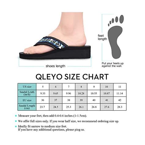 Qleyo Womens Platform Flip Flop With Arch Support Comfortable Yoga
