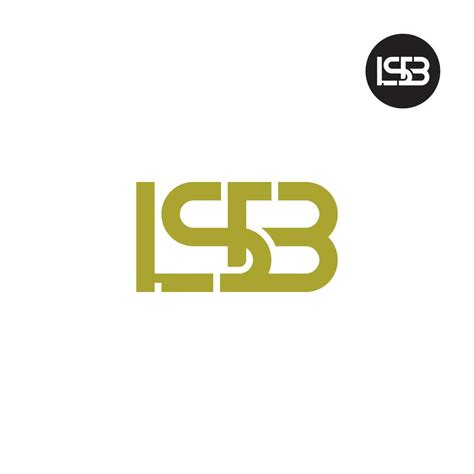 Letter Lsb Monogram Logo Design 35356436 Vector Art At Vecteezy
