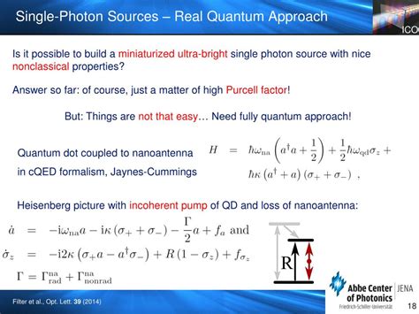 Ppt Nanoantennas For Ultrabright Single Photon Sources Powerpoint Presentation Id2313441