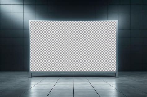 Premium PSD Photo Of A Largeformat Screen With Transparent Surface