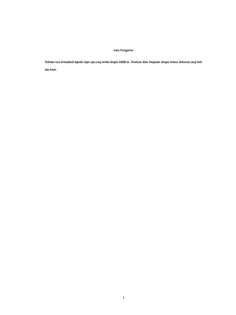 Laprak Msib Template 2 Pdf