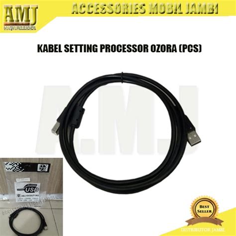 Jual Kabel Setting Processor Ozora Pcs Shopee Indonesia