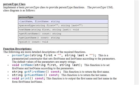 Solved The Classes We Will Implement Are As Follows Chegg Com