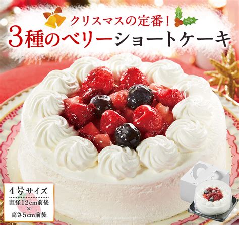 （通常）3種ベリーのショートケーキ 食品通販のベルーナグルメ【公式】