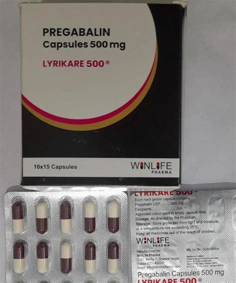 Pregabalin Capsule 500mg 300 Mg At ₹ 280 Stripe In Nagpur Id 2855127396791