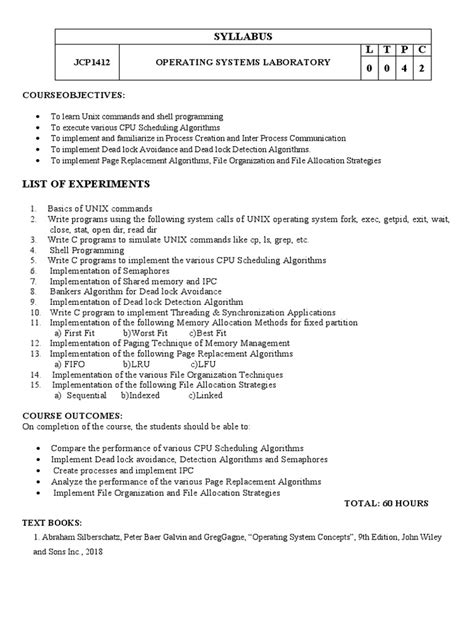 4 Syllabus Os Lab Pdf