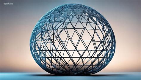 3d Render Of A Wireframe Globe Premium Ai Generated Image