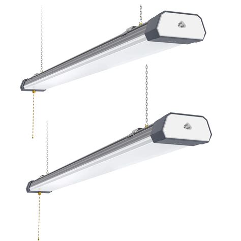 Buy Linkable LED Shop Light W Pack LM K LED Utility Shop Light Fixture With Plug