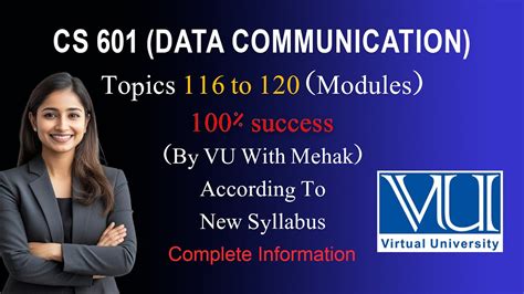 Cs601 Topic 116 To 120 Final Term Preparation Short Lectures
