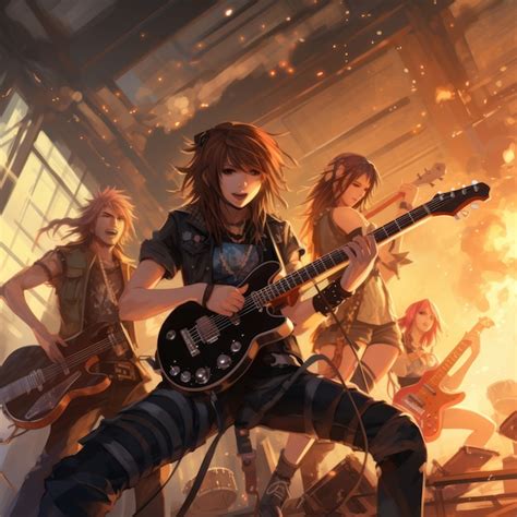 79000 Punk Rock Anime Characters Pictures