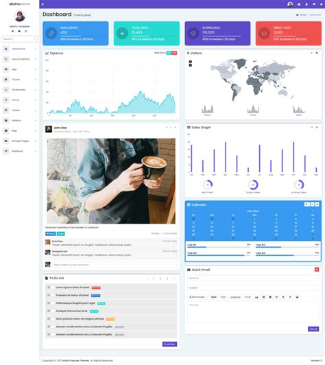 Analytic Dash Bootstrap Admin Template