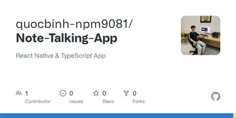 Github Quocbinh Npm Note Talking App React Native Typescript App