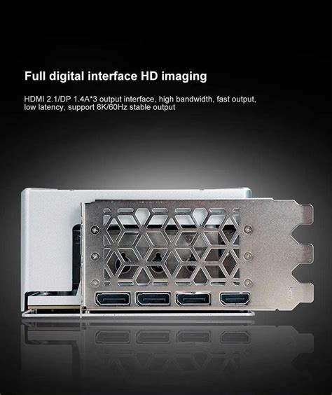 High Performance Graphics Card With Advanced Architecture And 24GB GDDR6X Memory For Enhanced