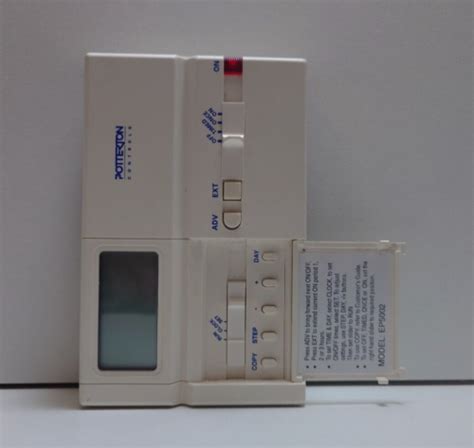 Potterton Ep5002 Electronic 7 Day Central Heating Programmer