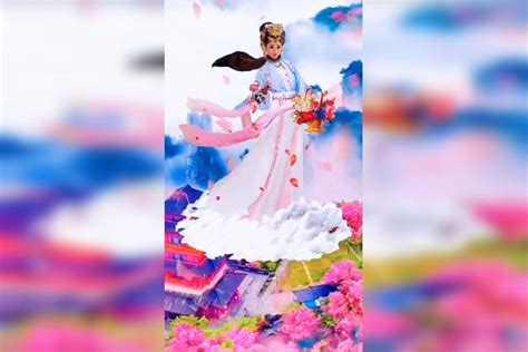 天外飞仙漫步云 人间仙境美如画 仙女下凡到人间 腾云驾雾 感谢一路陪伴一路支持人间支持