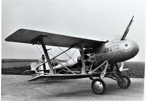 The Vickers Type 161 A British Interceptor Prototype From The Late 1920s R Weirdwings