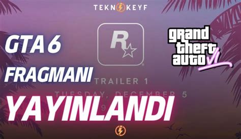 Gta 6nın Çıkışı Hakkında Yeni Bilgiler Teknokeyf