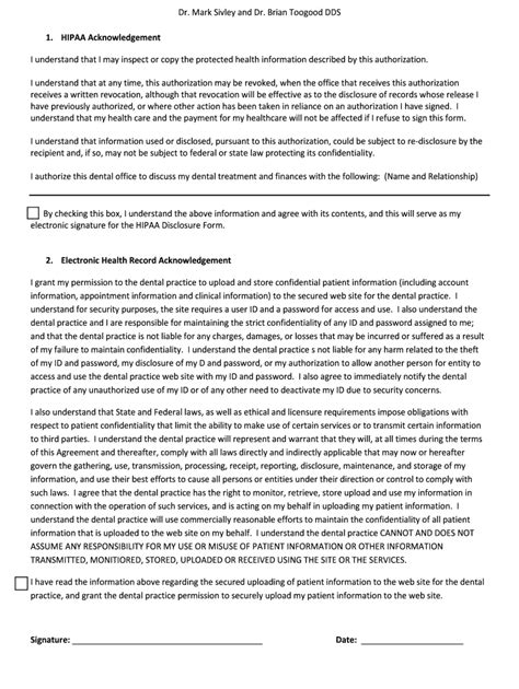 Fillable Online 1 Hipaa Acknowledgement Fax Email Print Pdffiller