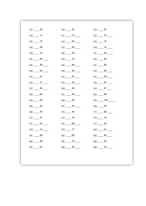 1000 Math Tasks Seven Math Worksheets With Solution Made By Teachers