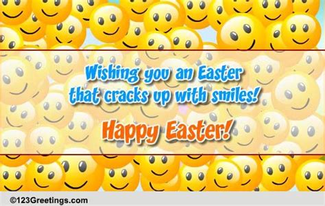 Easter Smiles Free Happy Easter Ecards Greeting Cards 123 Greetings