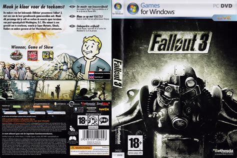 Fallout 3 Cover Or Packaging Material Mobygames