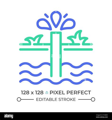 Aquifer Two Color Line Icon Stock Vector Image And Art Alamy