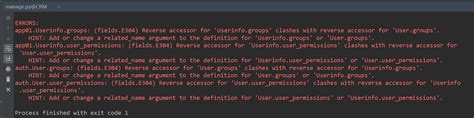 Django报错systemcheckerror System Check Identified Some Issues Liang0