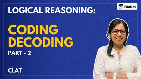 Coding Decoding Part 2 Logical Reasoning Clat Preparation Youtube