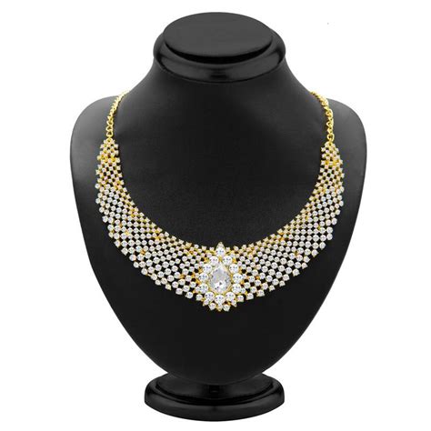 Incredible Gold Plated Ad Necklace Set For Women Sukkhi Online
