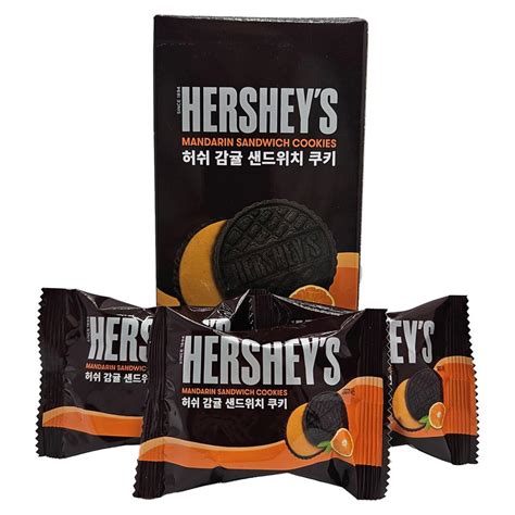 허쉬 감귤녹차 샌드위치 쿠키 3개입 X 3박스 제주도 공공플랫폼 탐나오