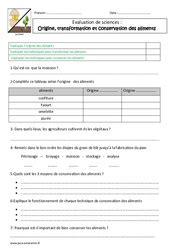 Evaluation Sciences Nouveau Programme CM2 Bilan Et Controle