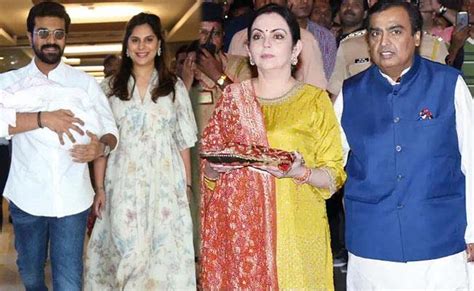 Mukesh Ambani T To Ram Charan Upasanas Daughter
