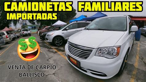 INCREIBLES Camionetas FAMILIARES Importadas En Tianguis De Autos