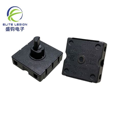 China Fan 4 Position 3 Speed Rotary Switch Suppliers Manufacturers