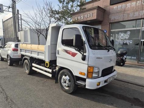 14년식 현대 마이티큐티 2톤 화물덤프 수동