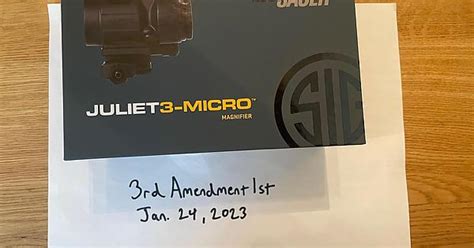 Wts Sig Sauer Juliet 3 Micro Magnifier Fde Album On Imgur