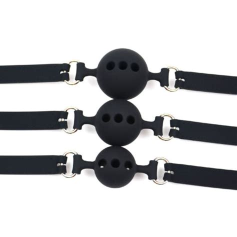 Bondage Silicone Open Mouth Ball Gag Drooling Mouthwatering Fetish Sm