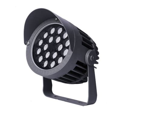 F160 Flood White RGBW 120 277VAC 36W On Off DMX Colordreamer