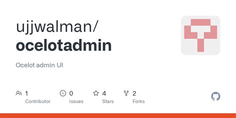 GitHub Ujjwalman Ocelotadmin Ocelot Admin UI