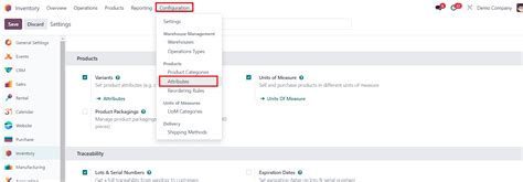 How To Configure Product Variants In Odoo Manufacturing
