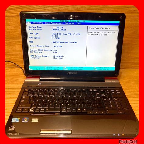 ヤフオク 東芝 Qosmio V6586lbi Pqv6586lrtbi 【hddナシ