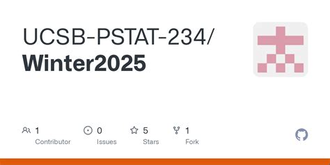 Github Ucsb Pstat 234winter2025