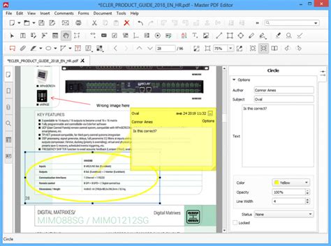 Drawing Tools PDF Files Commenting
