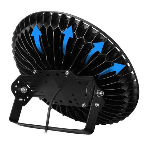 Супер яркий E26 200 Вт НЛО светодиодный высокий свет залива гаражная лампа Ac 220v горная