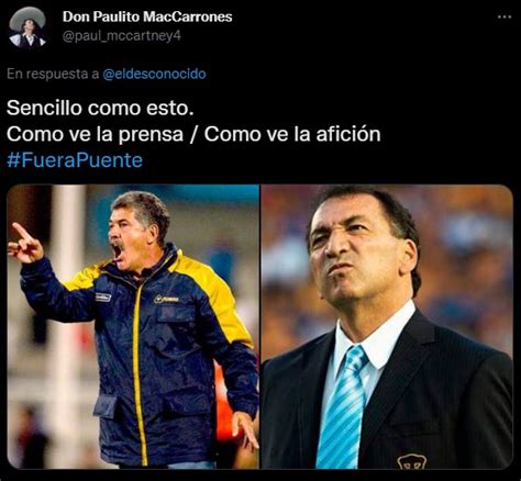Los memes que dejó la llegada de Rafa Puente a los Pumas Infobae