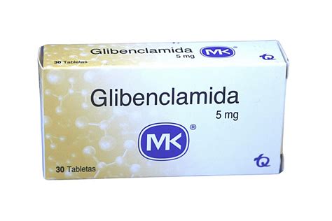 Glibenclamida MK 5 Mg 30 Tabl Uroccidente